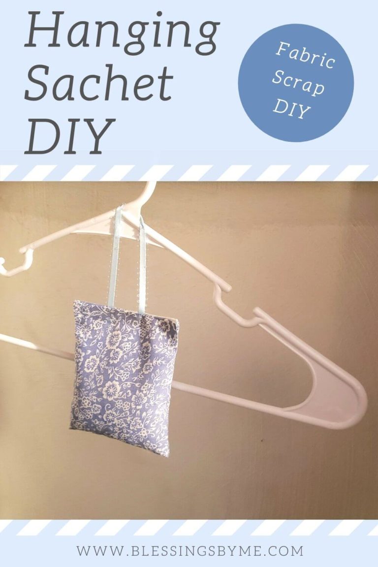 Hanging Sachet - No Sew - DIY's & Crafts - Blessings by Me